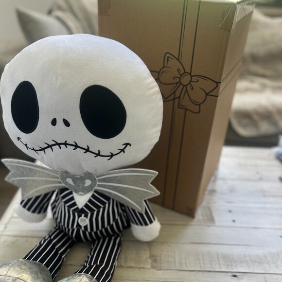 Disney | Toys | Disney 0 Years Of Wonder Jack Skellington Large Plush ...